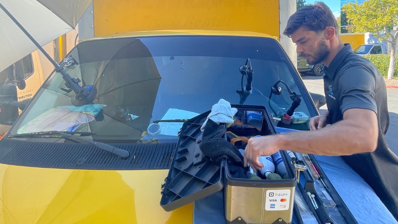 Your FIRST 20 Customers For Windshield Rock Chip Repair - Step By Step ...