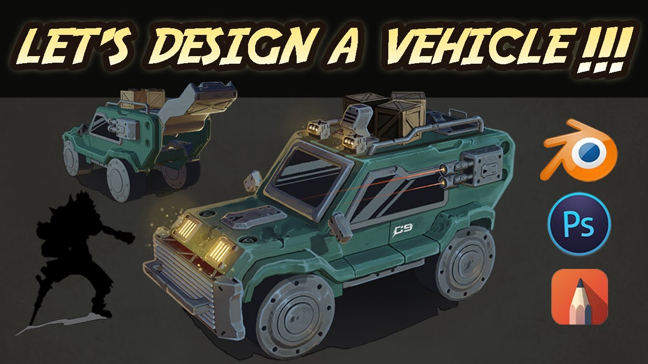 Let's Design a Vehicle for OVERWATCH! - YouTube