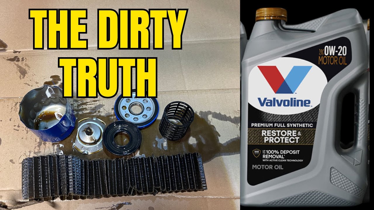 Oil Filter Inspection After First 500 Miles with Valvoline Restore and ...