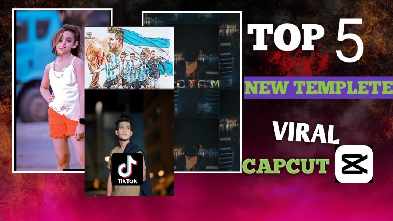 New Trend Capcut Template Top 5 Template Link || Tiktok Trend Template || Capcut Editing ...