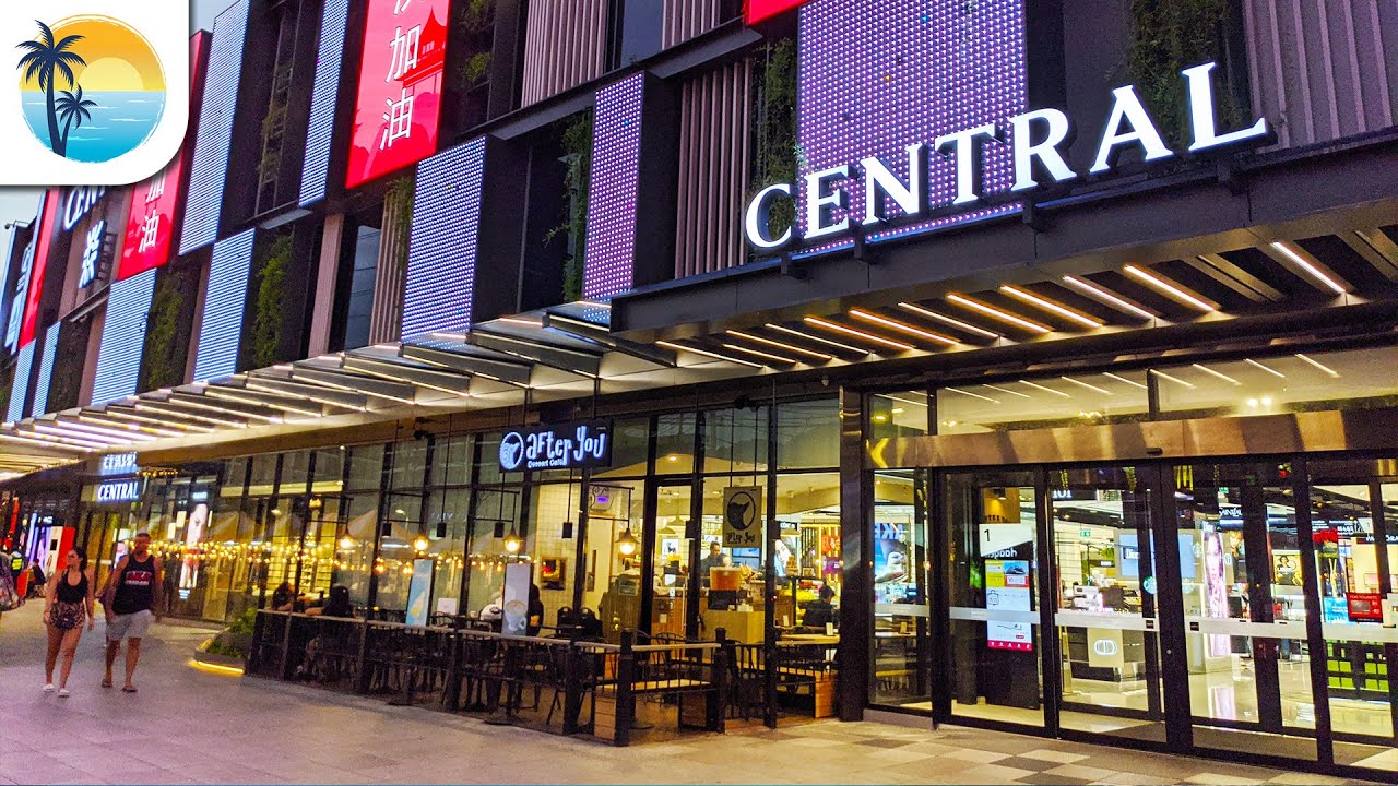 Central Mall Shopping Center (4K) Patong Phuket Thailand - YouTube