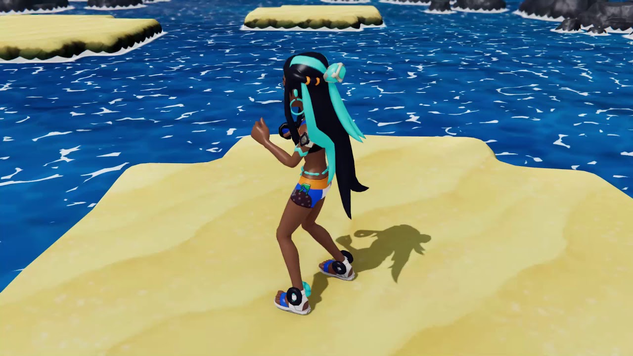 Pokémon Nessa Enjoys Some Twerking Youtube