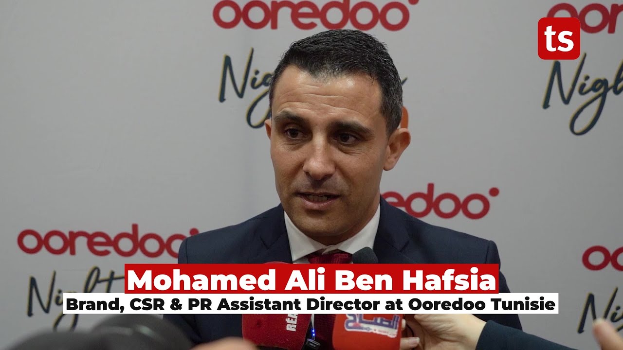 Mohamed Ali Ben Hafsia présente la 4ème édition du Ooredoo Tunisie Night Run by Xiaomi - YouTube