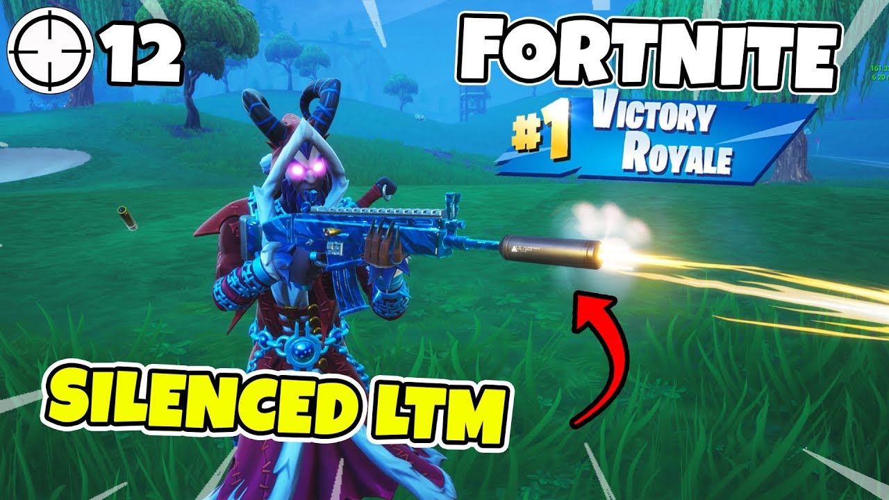 SATAN HAR TOMTEKLÄDER I FORTNITE *SILENCED LTM* FISBOMBER ÄR OP - YouTube