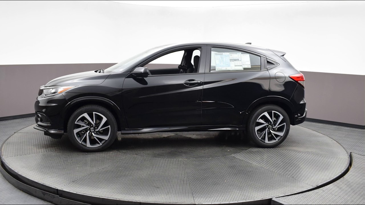 2020 Black Honda HR-V 4D Sport Utility #5103 - YouTube