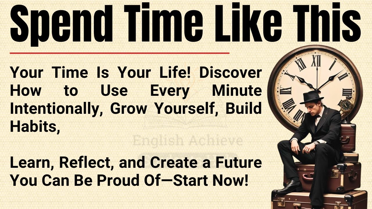 Spend Time Like This | How to Use Every Minute Wisely & Build a ...