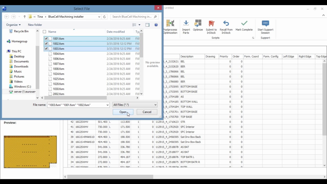 BlueCell: Machining Feature Demo - YouTube