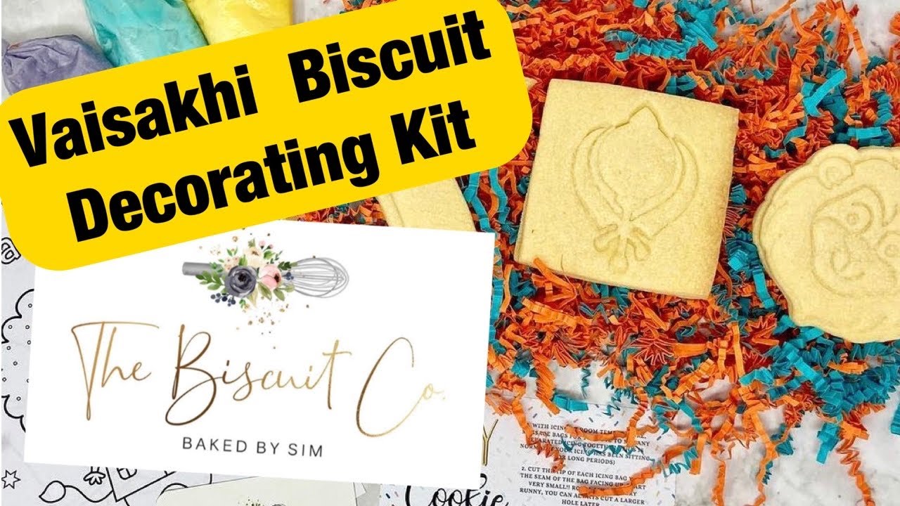Vaisakhi biscuit decorating kits by The Biscuit co. | diy biscuit ...