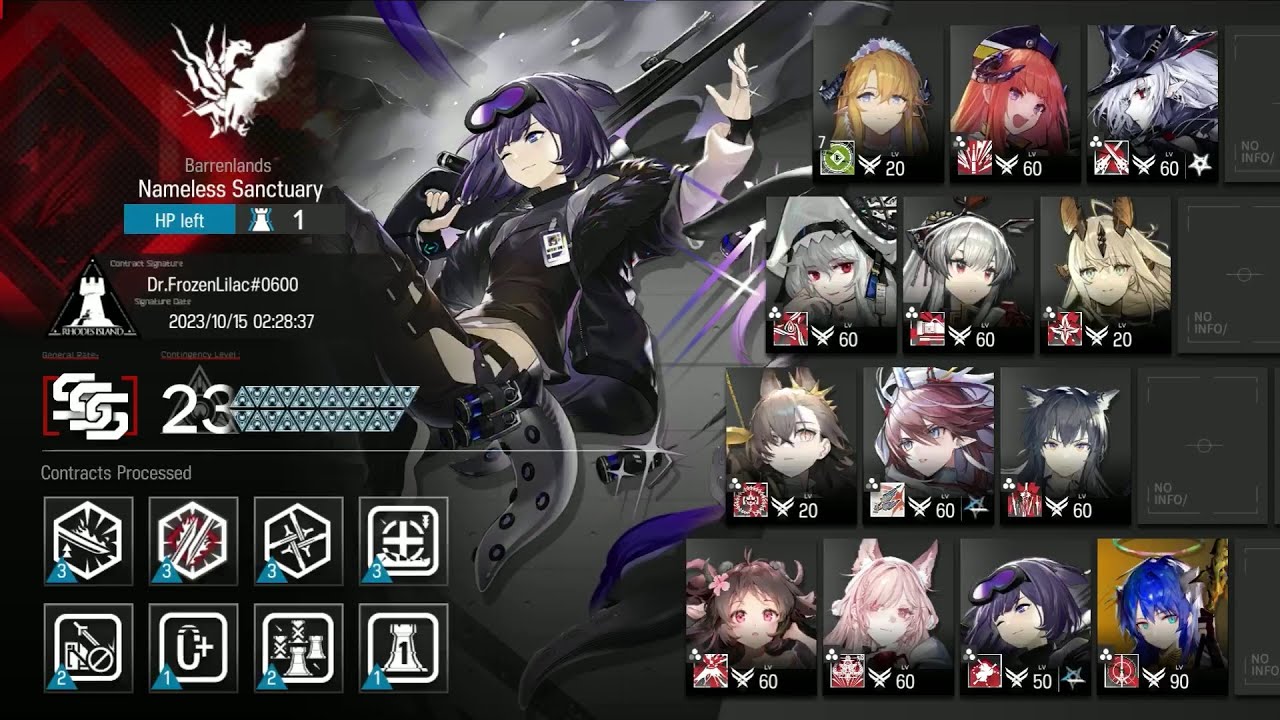 [Arknights] CC#12 Main Stage: Week 2 Risk 23 ft. Canon Redblade - YouTube