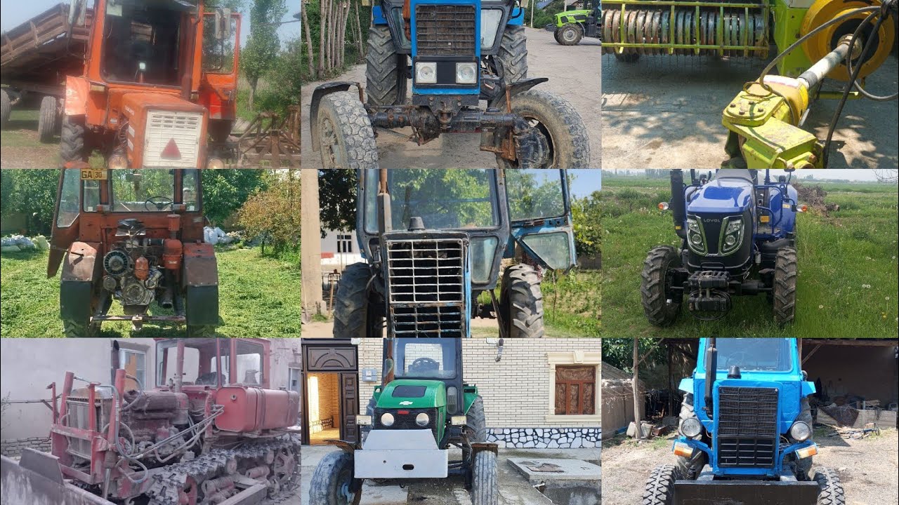 Barcha T25 t16 mtz80x Belarus mtz82.1 va boshqa Traktor narxlari - YouTube