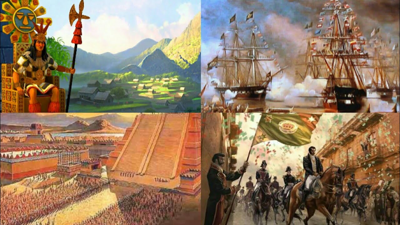 Los 4 mayores Imperios de America. - YouTube