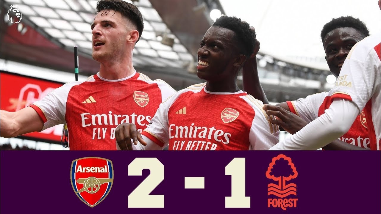 Arsenal vs Nottingham Forest [2-1] | All Goals & Extended Highlights ...