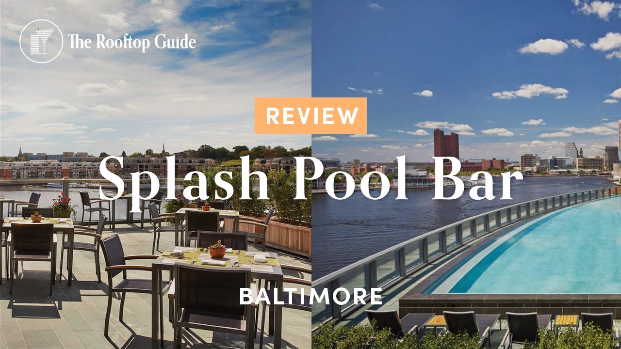 Splash Pool Bar & Grill in Baltimore - Review - YouTube