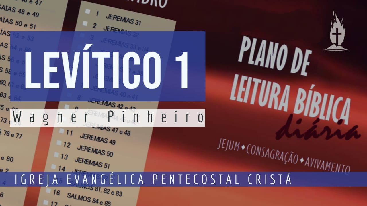 Estudo de Levítico 1 - Estudo Biblico para o seu dia a dia