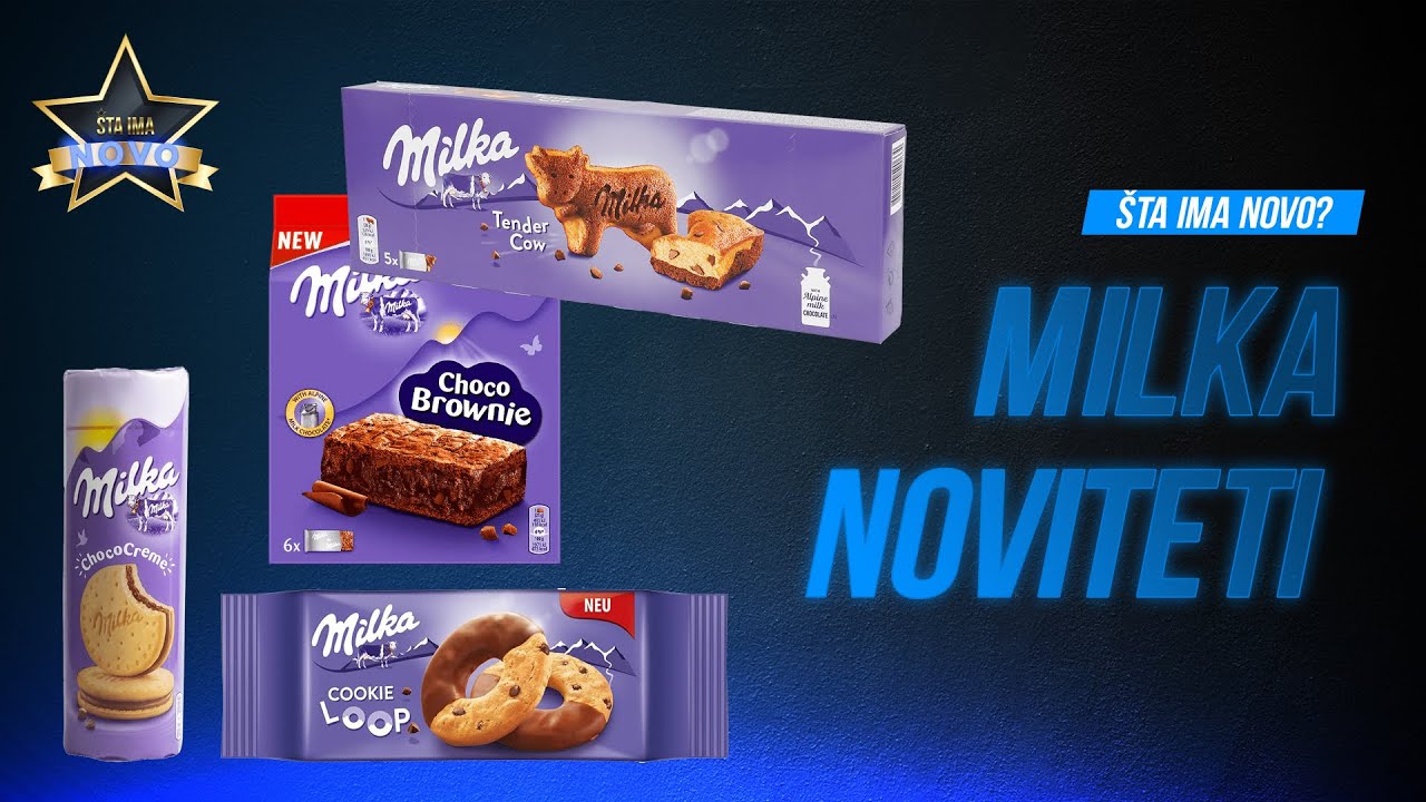 Probamo četiri nova MILKA proizvoda ⭐ - YouTube