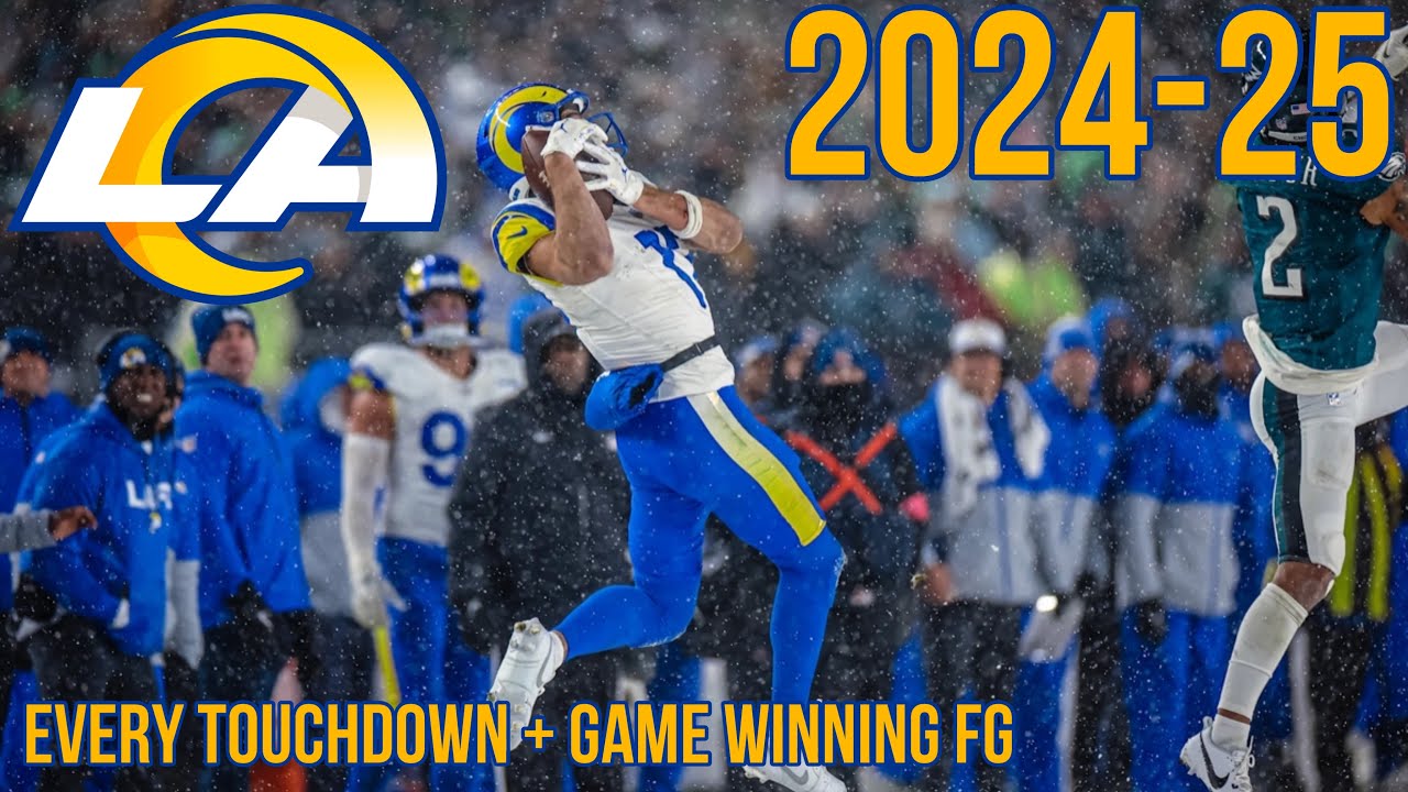 Every Los Angeles Rams Touchdown of the 2024-25 NFL Season - YouTube