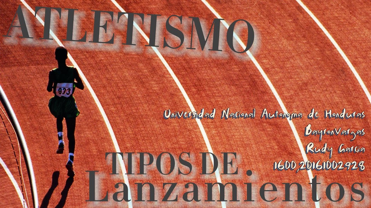 TIPOS DE LANZAMIENTOS EN ATLETISMO - YouTube