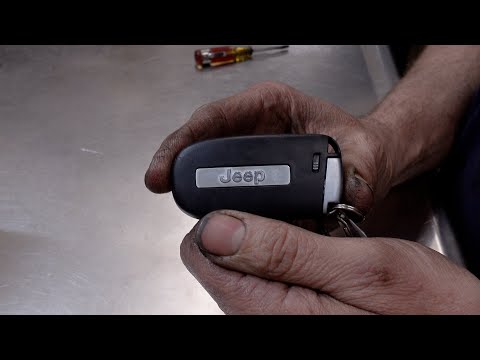 2020 Jeep Grand Cherokee Key Fob Battery Replacement