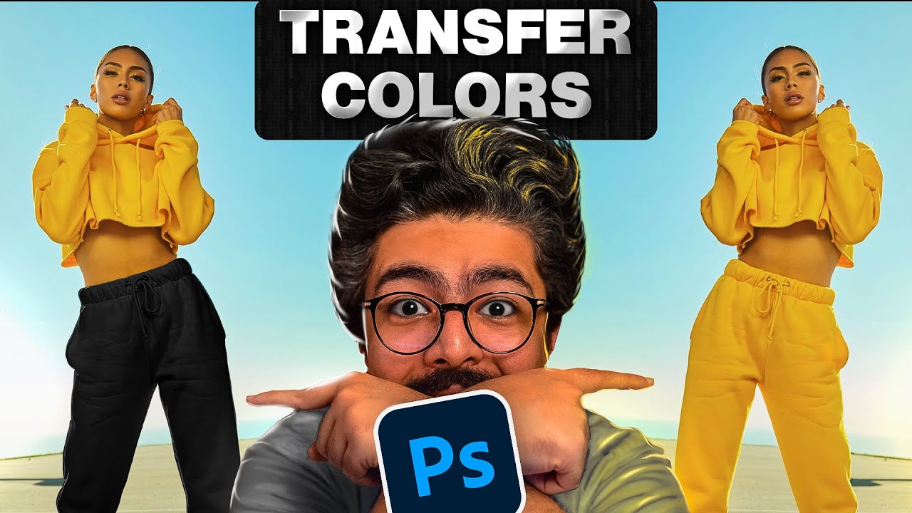 How to Transfer Colors & Match Them Like PROS in Photoshop - YouTube