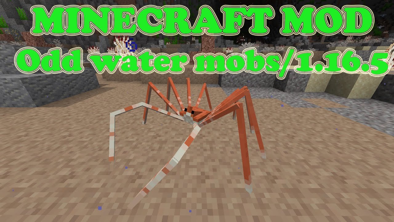 Minecraft Mod 1.16.5/ Odd Water Mobs - YouTube