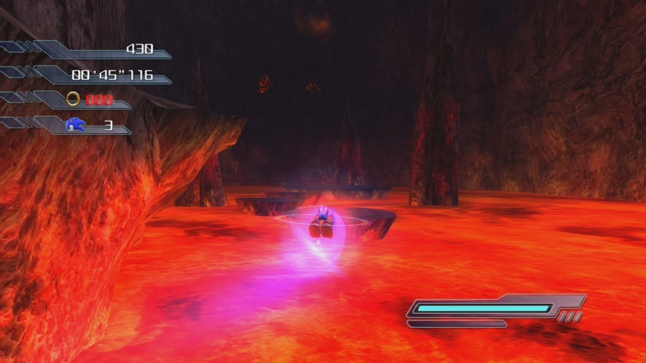 Let's Replay Sonic The Hedgehog 2006 - Part 5: That's A Glitchy Volcano ...