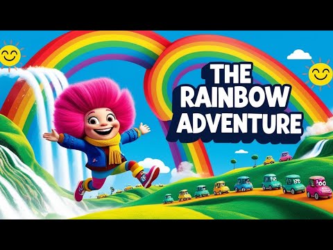 The Rainbow Adventure | Fun Kids Song | kids Poem | Nursery Rhymes ...