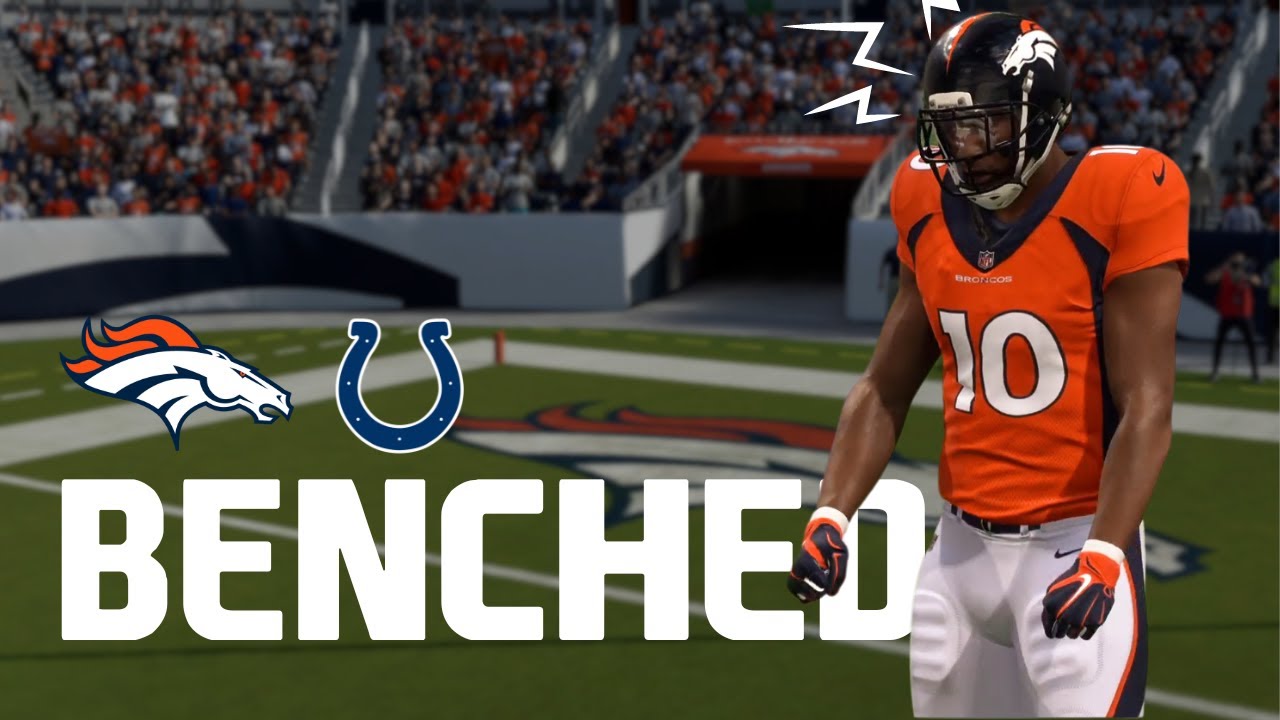 BENCHED Our Star Player |Madden 24 Broncos Franchise EP. 31 - YouTube