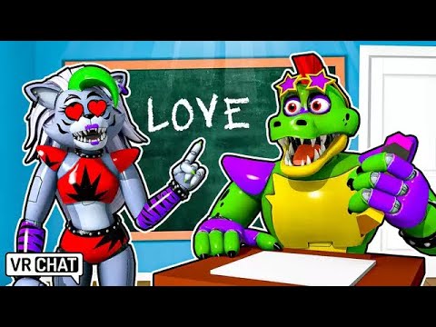 Monty Gets Love Advice From Roxanne Wolf in VRCHAT - YouTube