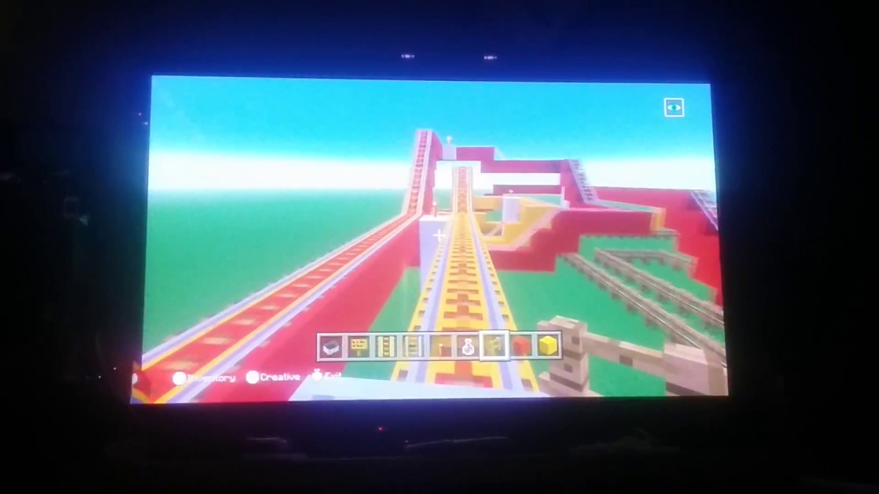 Minecraft Roller Coaster Recreations: Windjammer Surf Racers Knott's ...