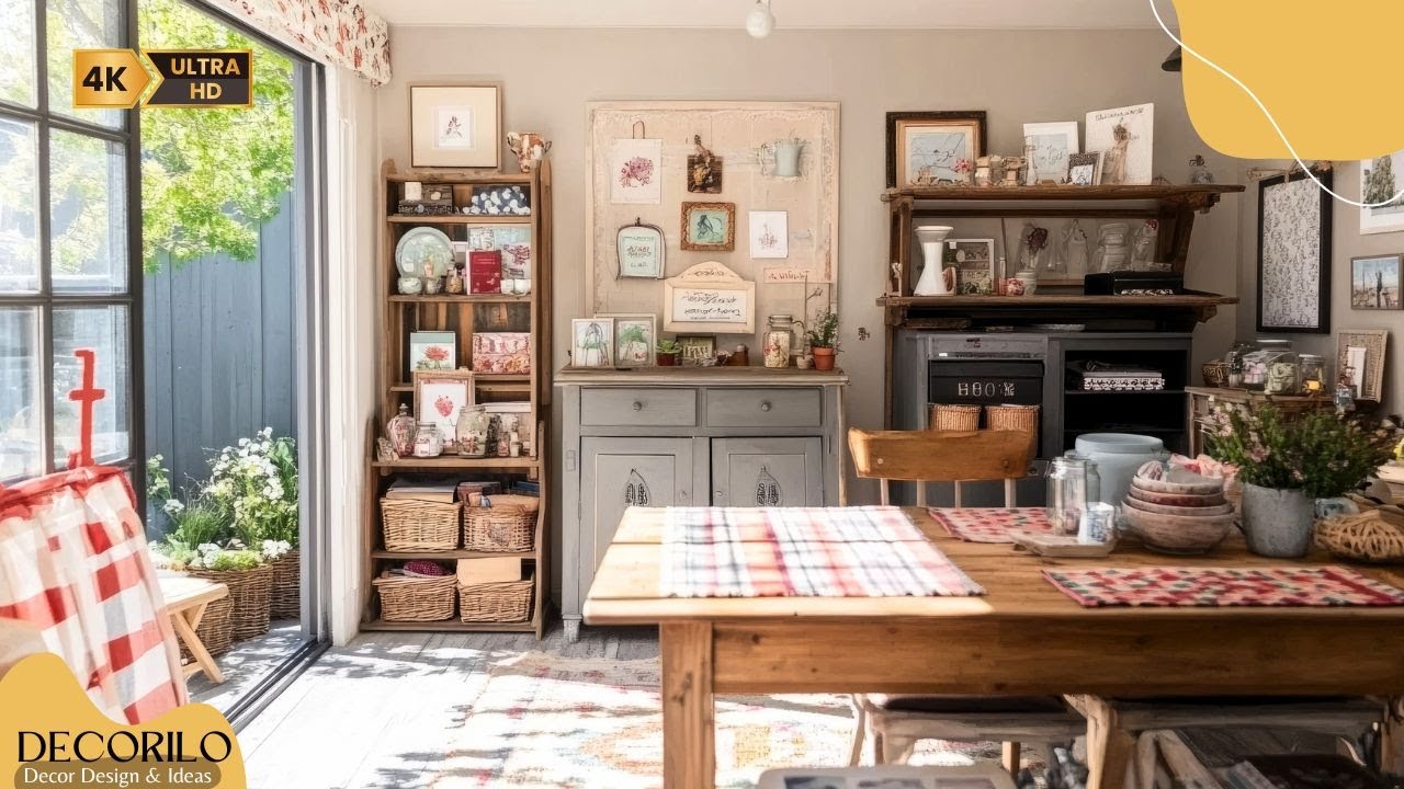 Anthropologie-Inspired Boho Cottage Decor with Vintage Summer Layers ...