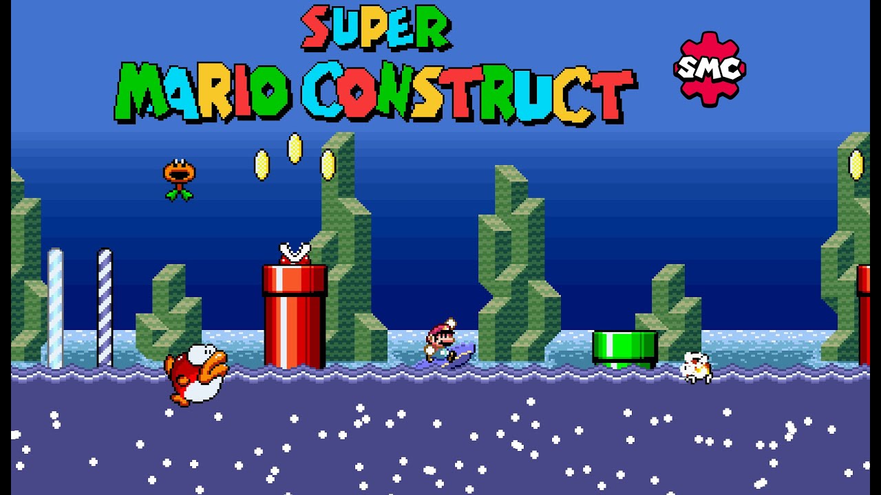 Super Mario Construct Showcase - YouTube