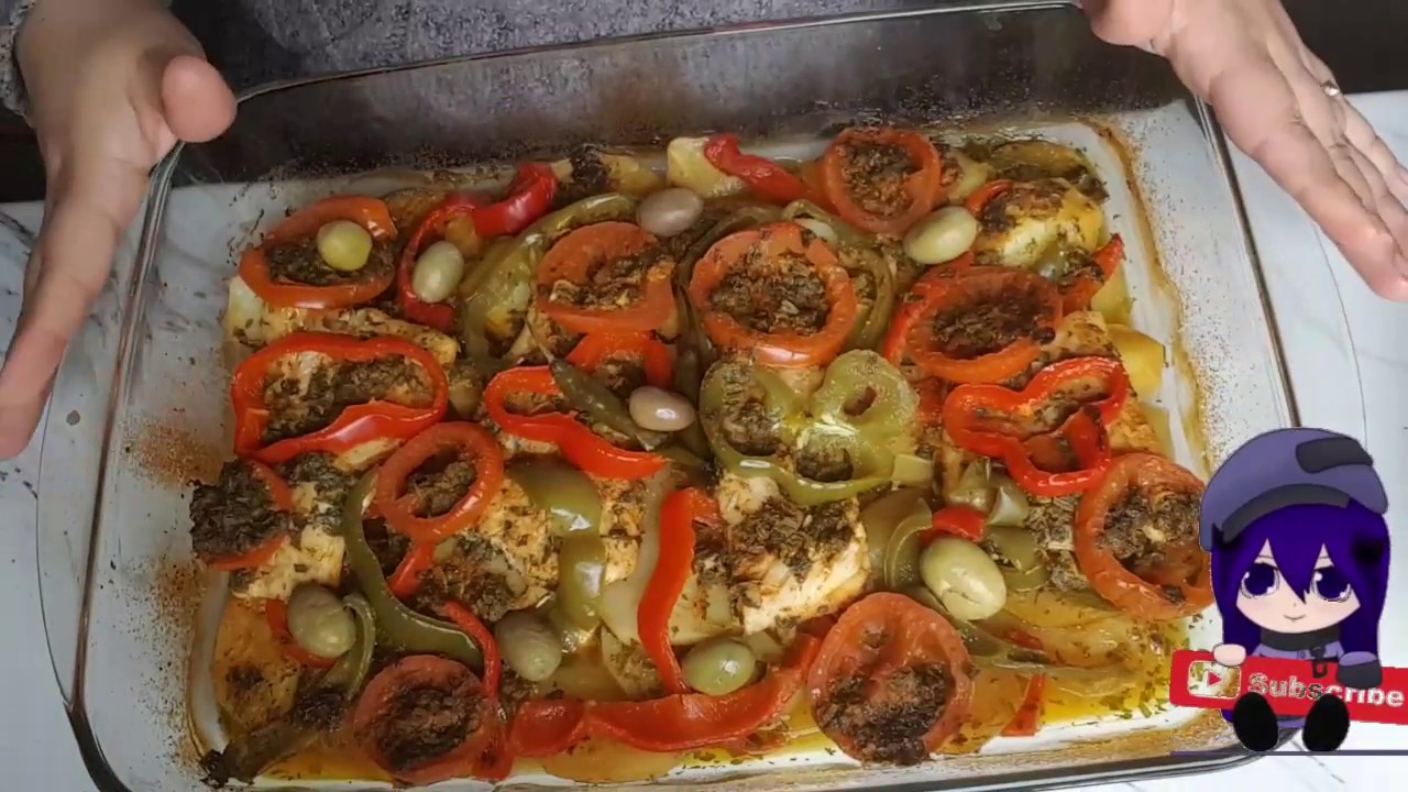 Moroccan Cod tagine/🇲🇦طبق سمك ابيض🎏 على الطريقة المغربية - YouTube