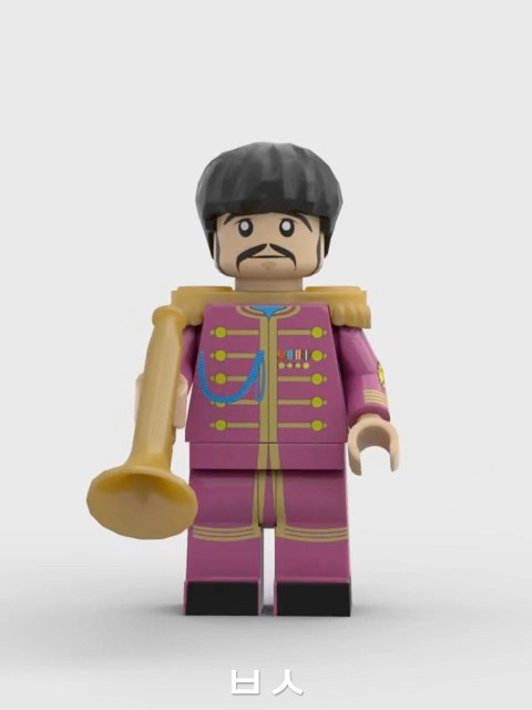 Lego Custom Minifigures Beatles Ringo starr sgt. pepper’s lonely hearts ...