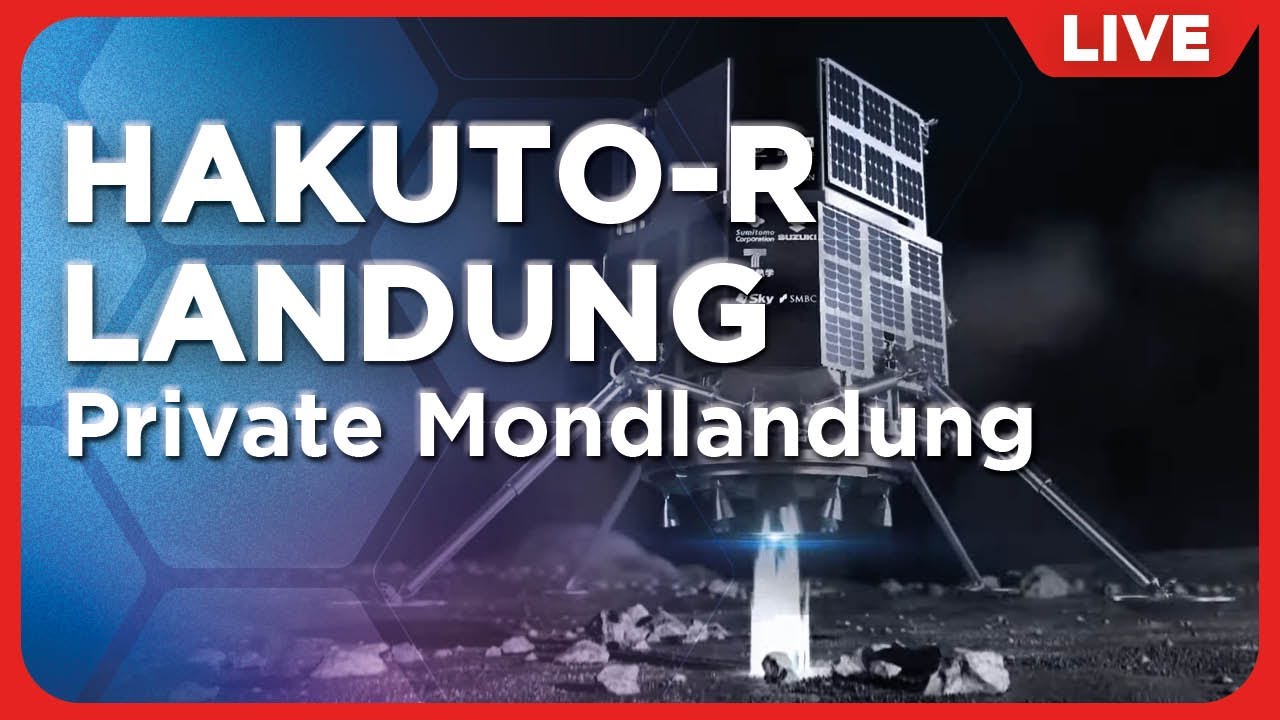 Landung vermutlich fehlgeschlagen: HAKUTO-R private Mondlandung von ispace | - YouTube