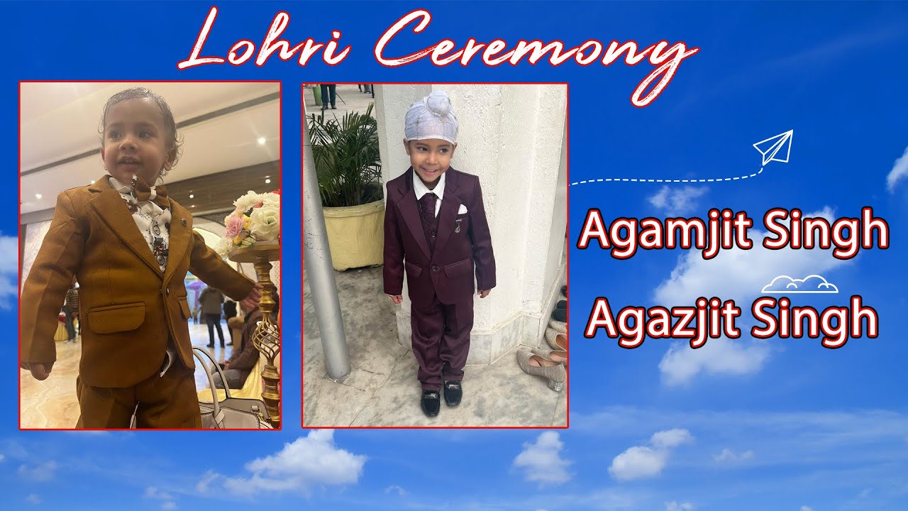 Lohri Ceremony || Agamjit Singh & Agazjit Singh || Jagir Digital Studio ...