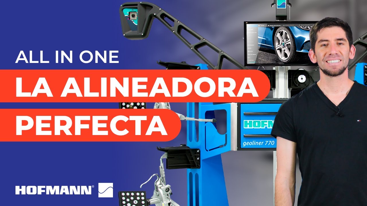 Compacta, ligera y profesional 👌 | Alineadora Hofmann Geoliner 770 ...