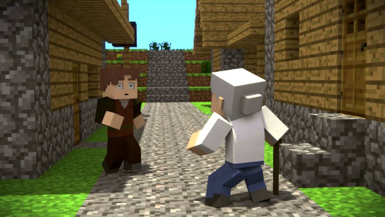 Grumpy Granny - A minecraft animation - YouTube