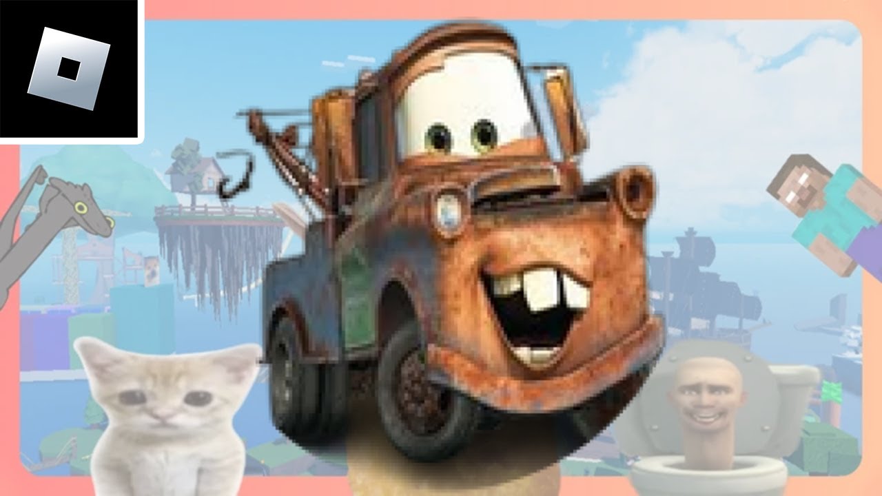 Roblox Find the Memes: how to get "Mater" badge - YouTube