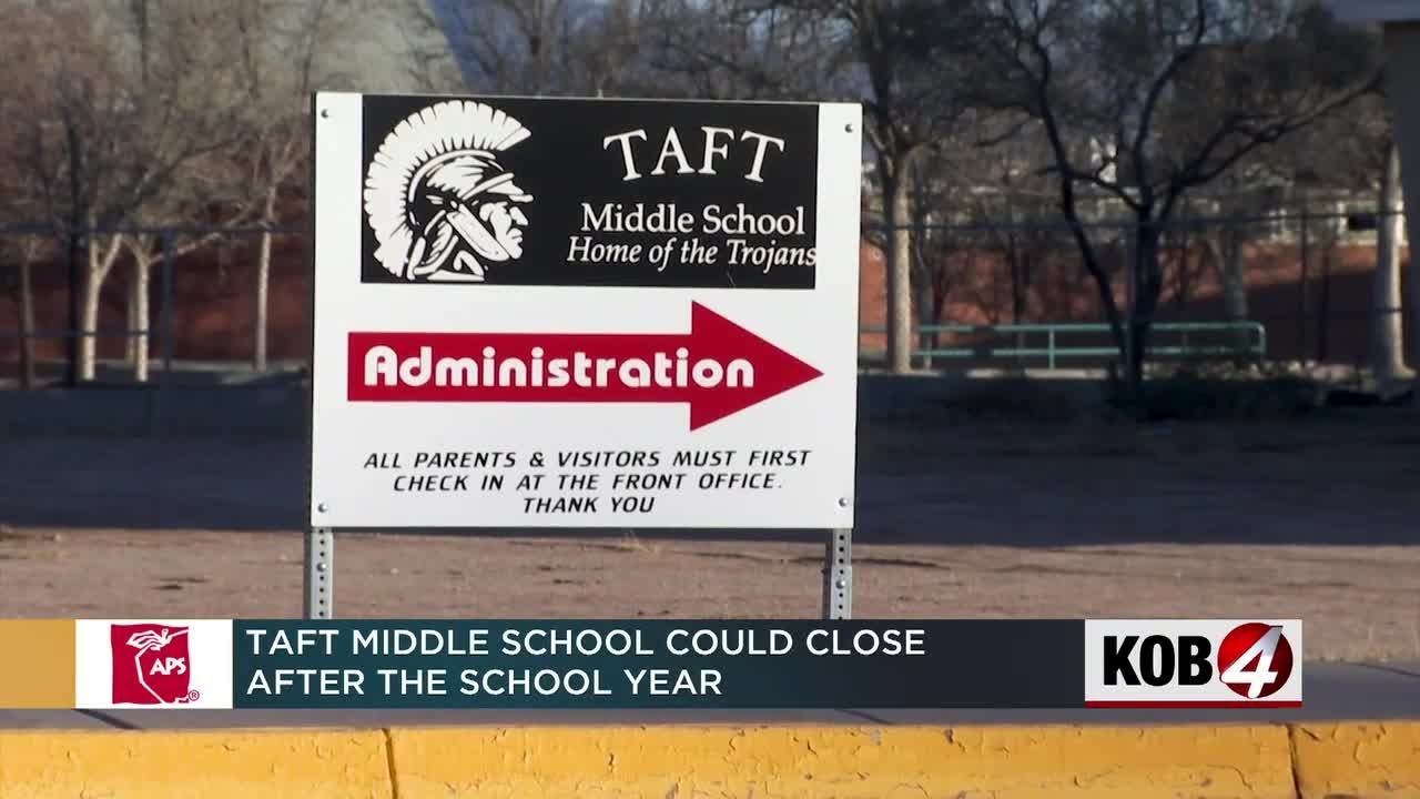Taft Middle School could close after the school year - YouTube