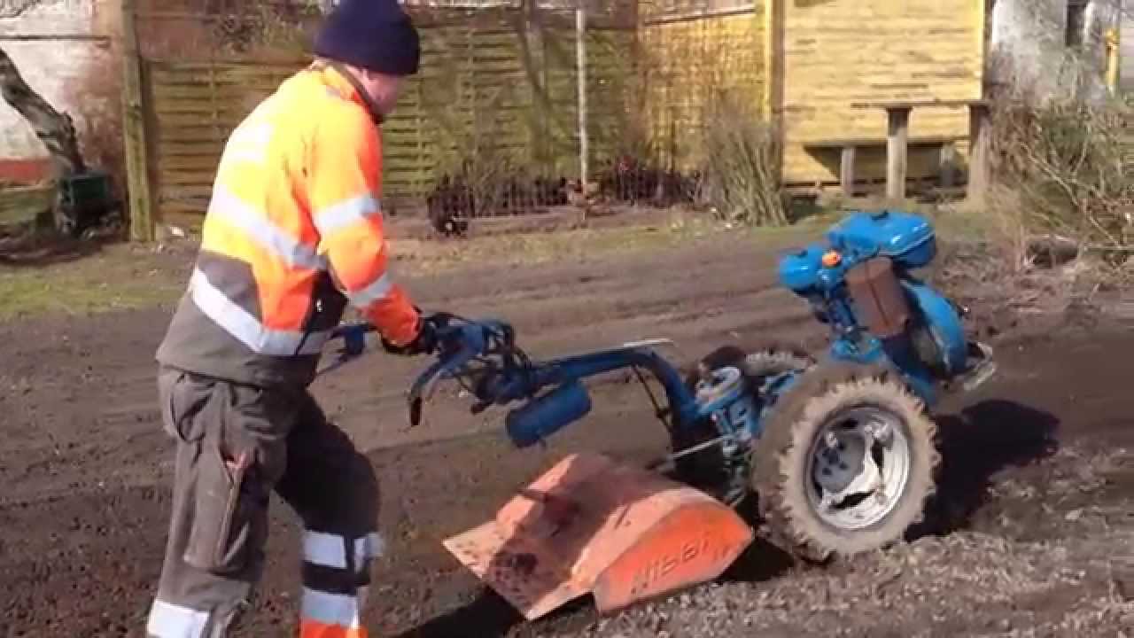 Nibbi AE 11 two wheel tractor Nibbi cultivator 65 cm. 2 - YouTube