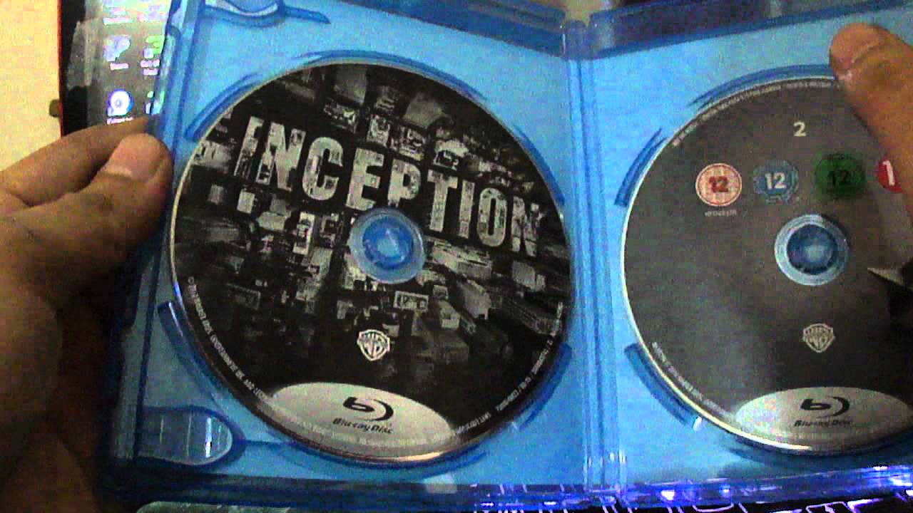 UNBOXING BLU-RAY:INCEPTION 2-DISC SPECIAL EDITION BLURAY MOVIE - YouTube