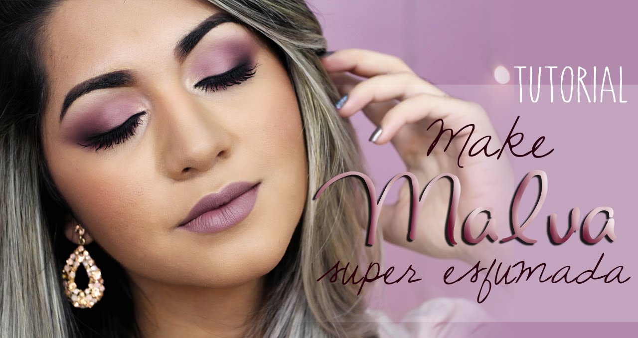 Tutorial - Make MALVA super esfumada, usando produtos da Bruna Tavares para T.Blogs - YouTube