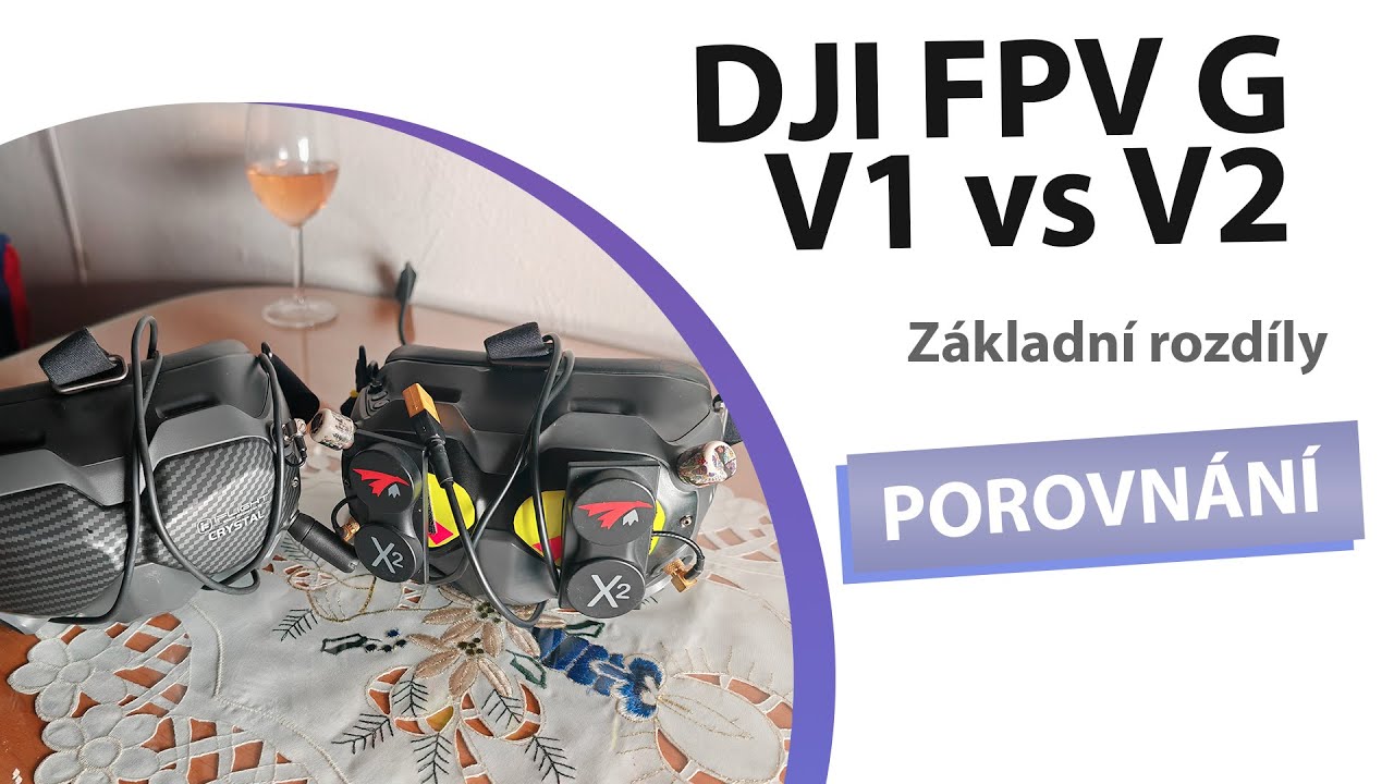 DJI FPV Goggles V2 vs V1 - YouTube