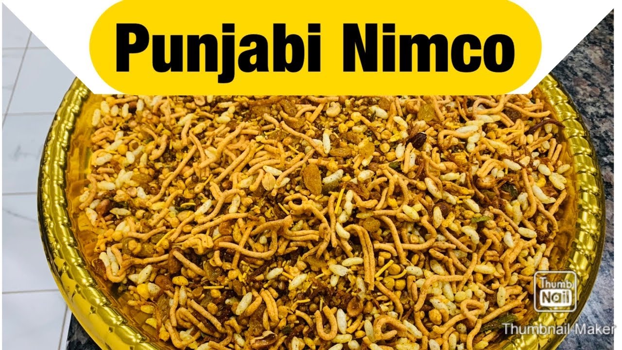 Punjabi Nimco-Special Mix Nimko Recipe With Real Taste - Homemade Nimko ...