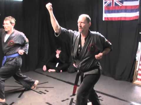 Kajukembo Form 9 Tiger form Kajukembo Richard Peralta Method - YouTube