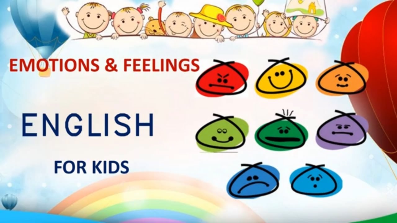 Feeling and Emotions Vocabulary, English for beginners - YouTube