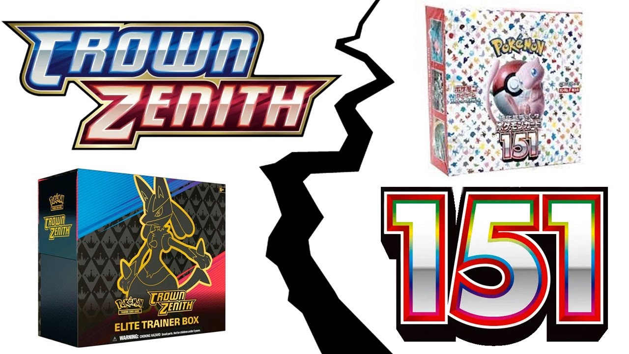 Opening Pokémon 151 and Crown Zenith - YouTube