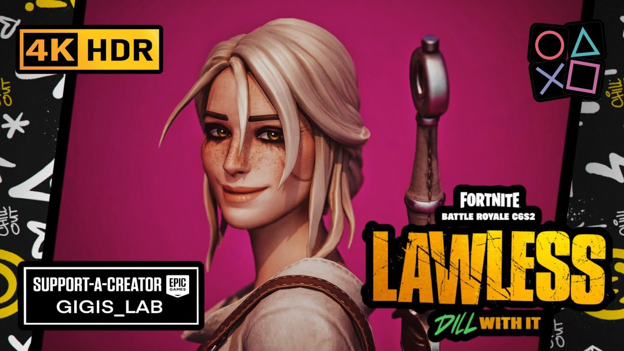 FORTNITE CIRI Skin Showcase Before You Buy Gameplay Review PS5 4K HDR ...