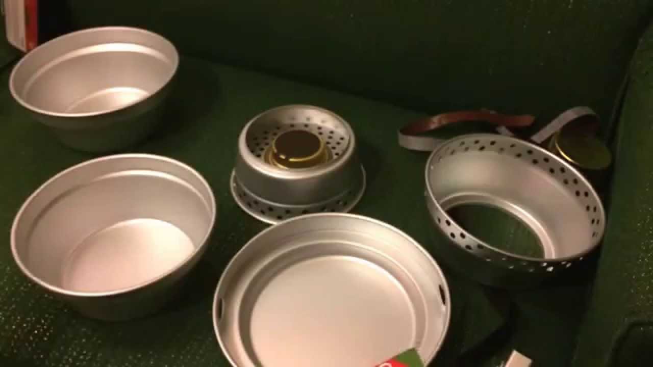 Detailed look at the Ledmark Alcohol Cookset - YouTube