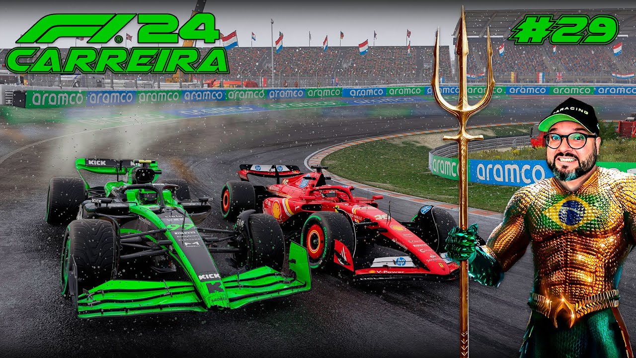 F1 24 - MODO CARREIRA 29 - AQUAMAN ATACA NOVAMENTE - YouTube